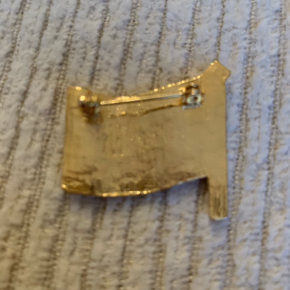 Jewelry | Patriotic Crystal Flag Brooch | Poshmark